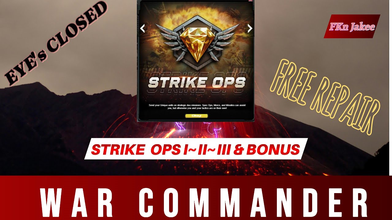 War Commander | STRIKE OPS | I II III & BONUS - YouTube