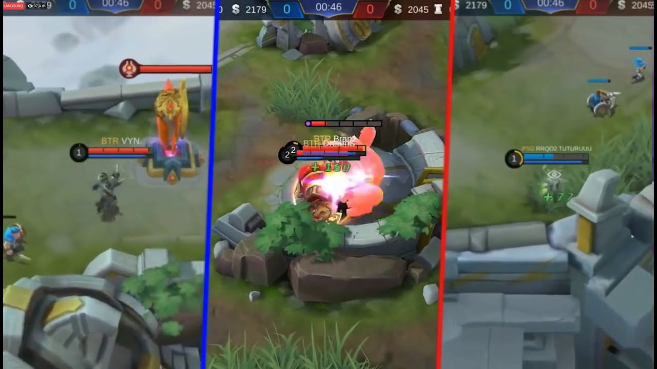 PSG RRQ VS BTR MATCH 3 MPL SEASON 3 MOBILE LEGENDS - YouTube