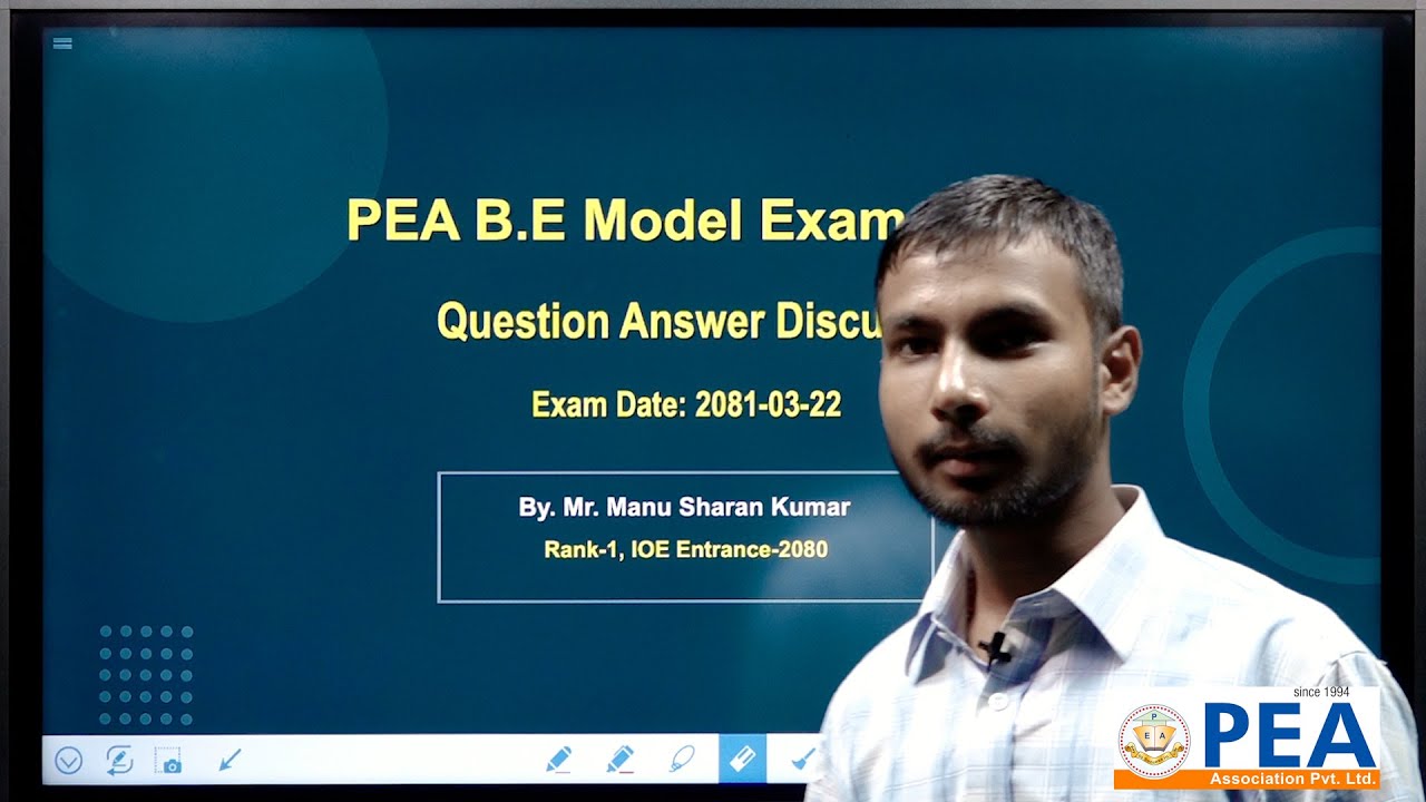 Q & A Session | By. Mr. Manu Sharan Kumar (IOE Entrance Topper-2081 ...