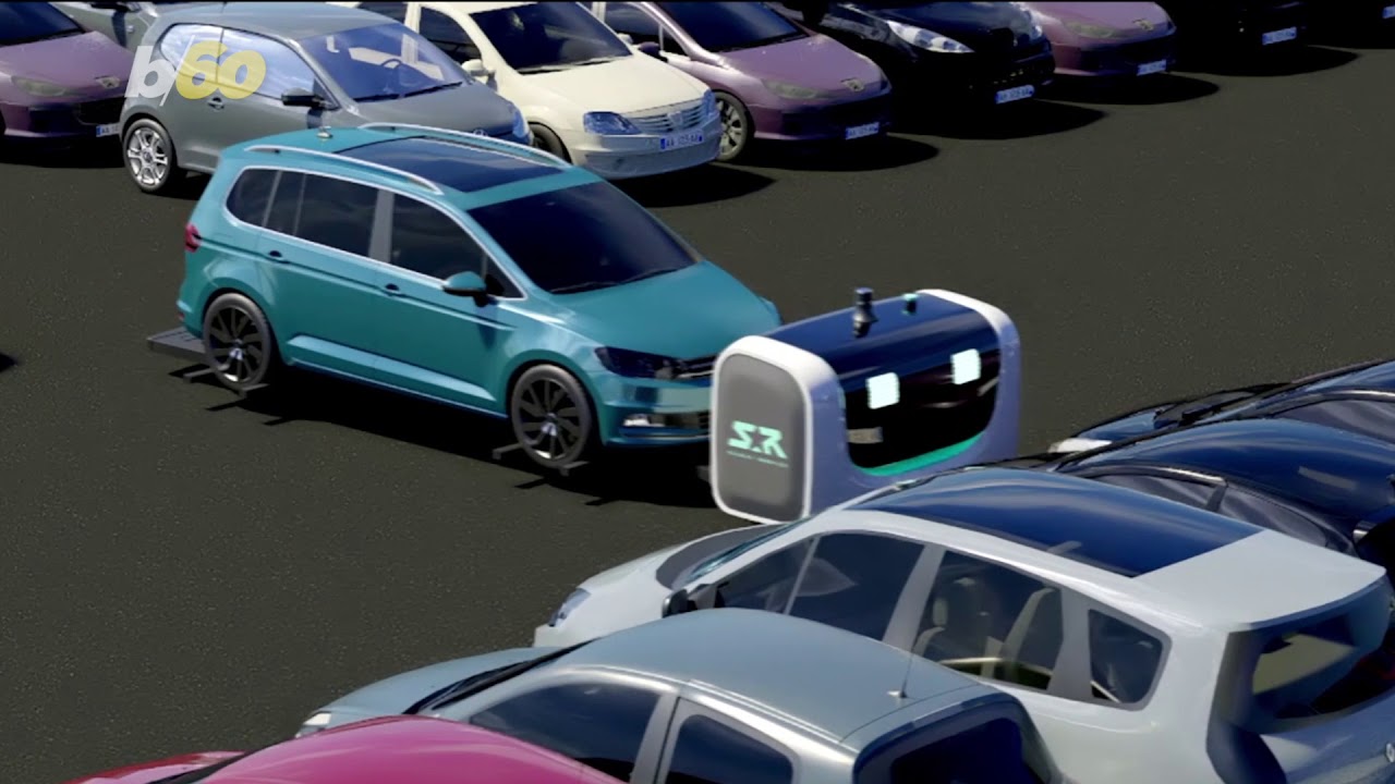 Robot Valets May Soon Be Parking Your Car At This Airport - YouTube
