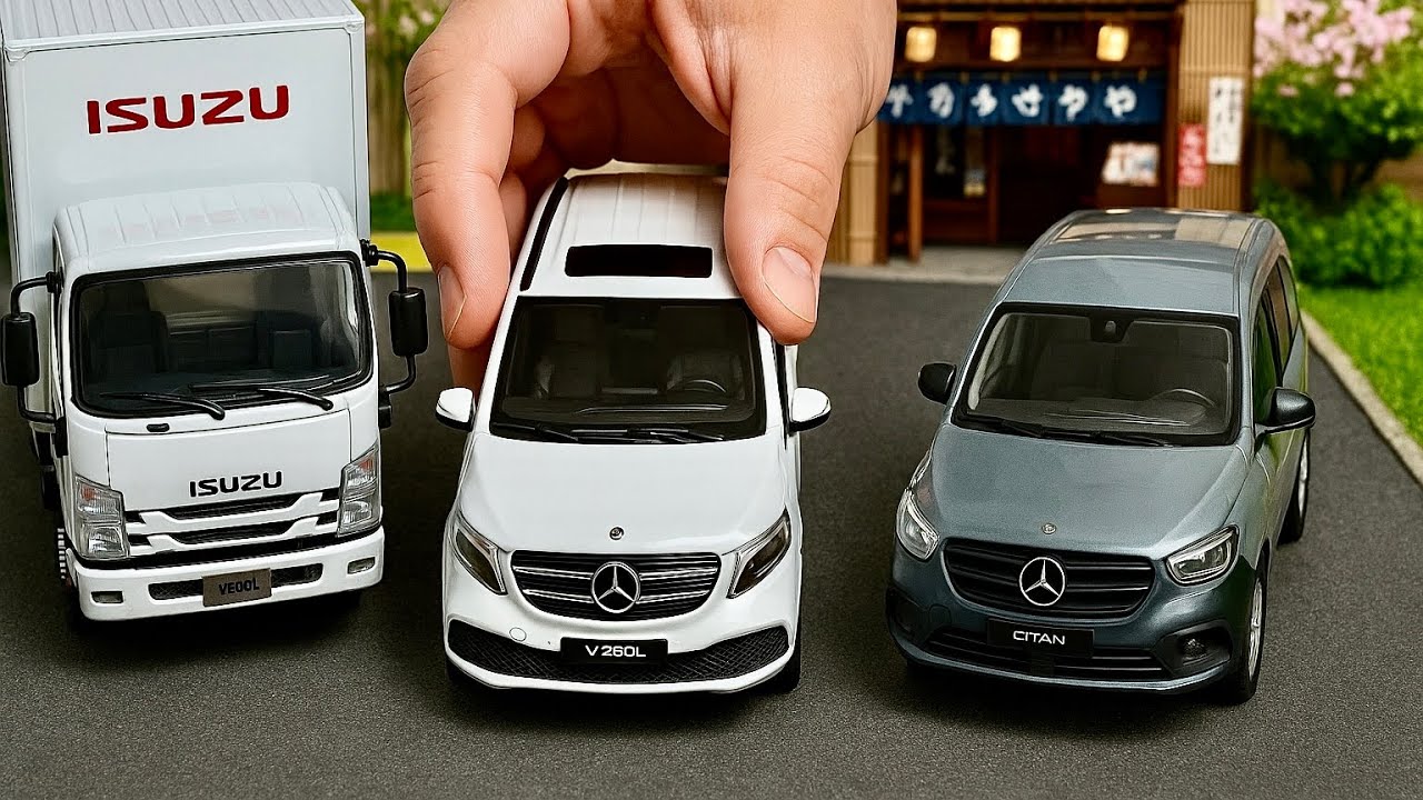 Miniature Diecast Model Van Cars that Very Look Like the Real Thing ...