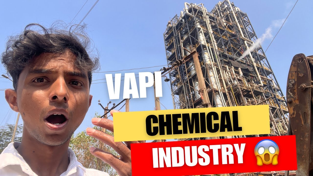 VAPI CHEMICAL INDUSTRY EXPLORE 😱 | CHEMICAL INDUSTRY IN VAPI GUJRAT | BHAVIN TAYDE VLOG #vapi ...