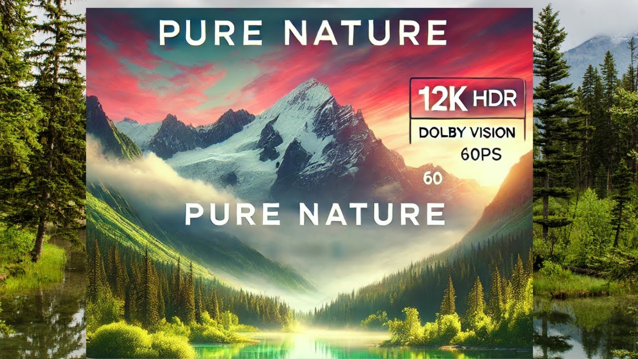 Pure Nature in 12K HDR Dolby Vision 60FPS Relaxing Scenic Views - YouTube