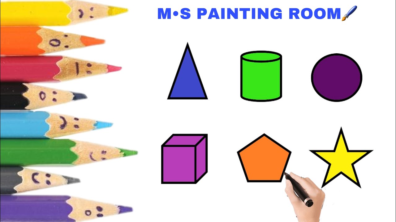 Preschool Learning Videos Let's Learn Geometric Shapes | Educational ...
