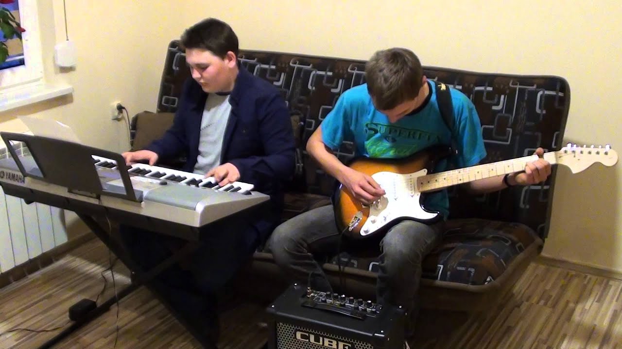 House of The Rising Sun Keyboard + Guitar - YouTube