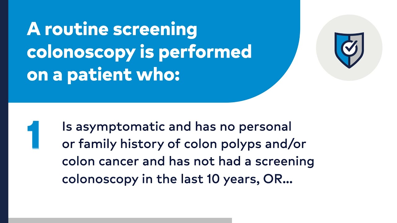 Screening & Diagnostic Colonoscopy Billing - YouTube