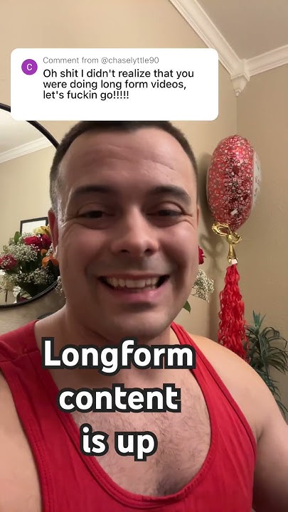 Go Check Out My All New Long Form Content Youtube