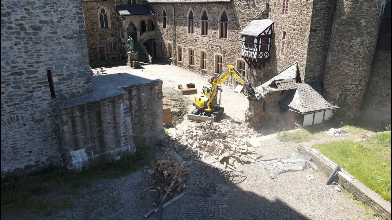 Schloss Burg 2021 | Innenbereich | 1. Teil - YouTube