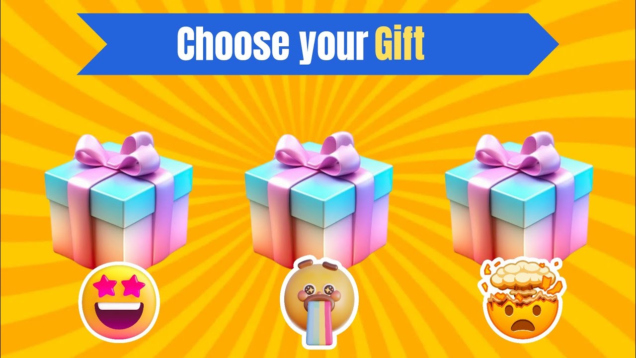 Choose your gift 🎁💝🤮|| 3 gift box challenge #giftboxchallenge # ...