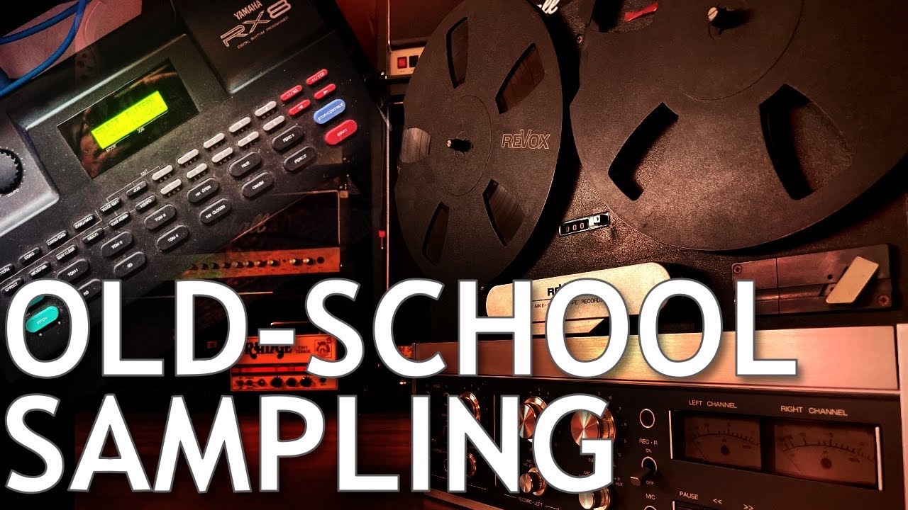Sampling a Vintage Drum Machine to Analog Tape - FREE Samples - YouTube