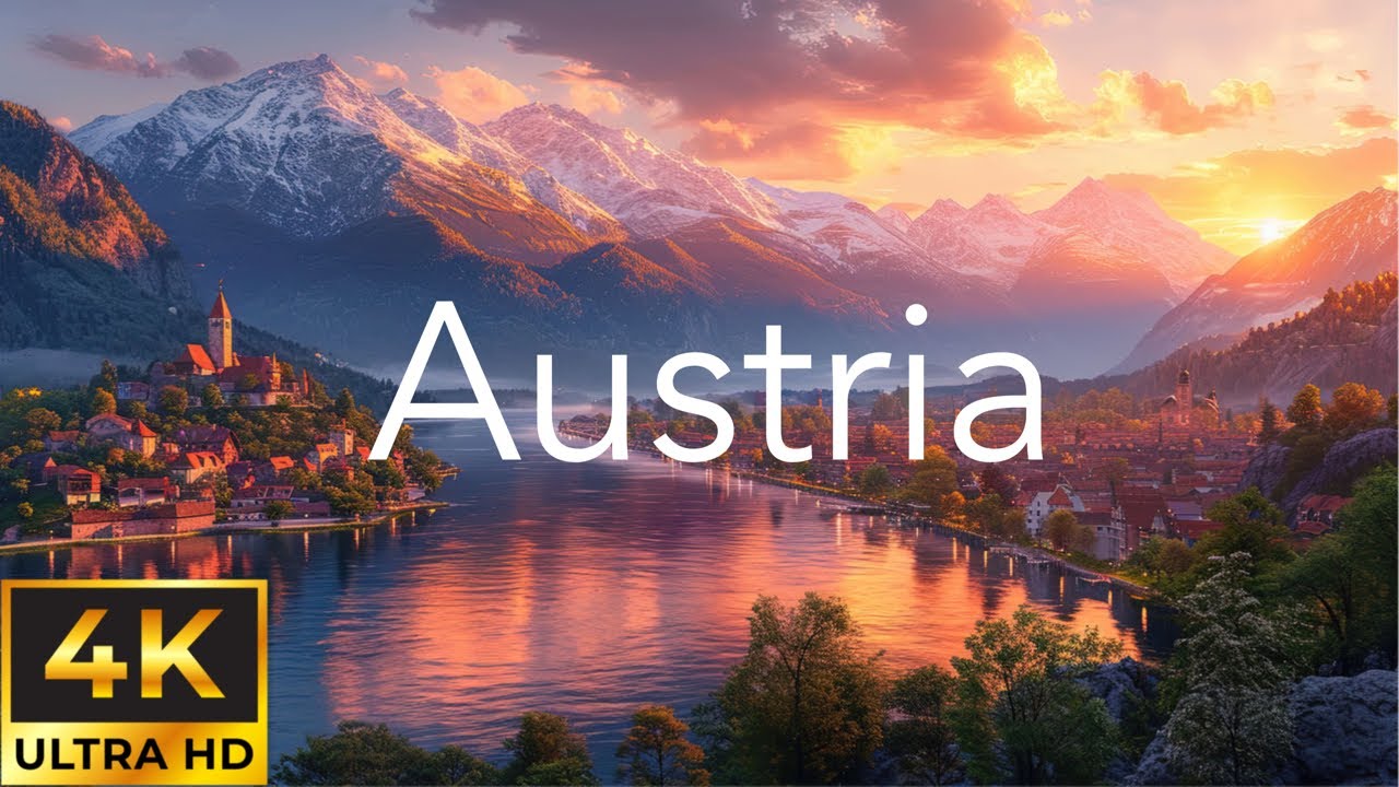 AUSTRIA 4K Flyover | 30 Mins Of Relaxation And Beautiful Nature - YouTube