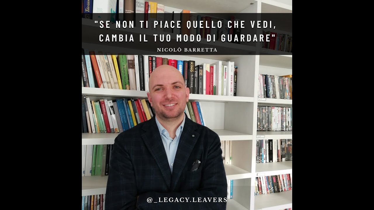 Intervista a Nicolò Barretta - One Life_One Story - YouTube