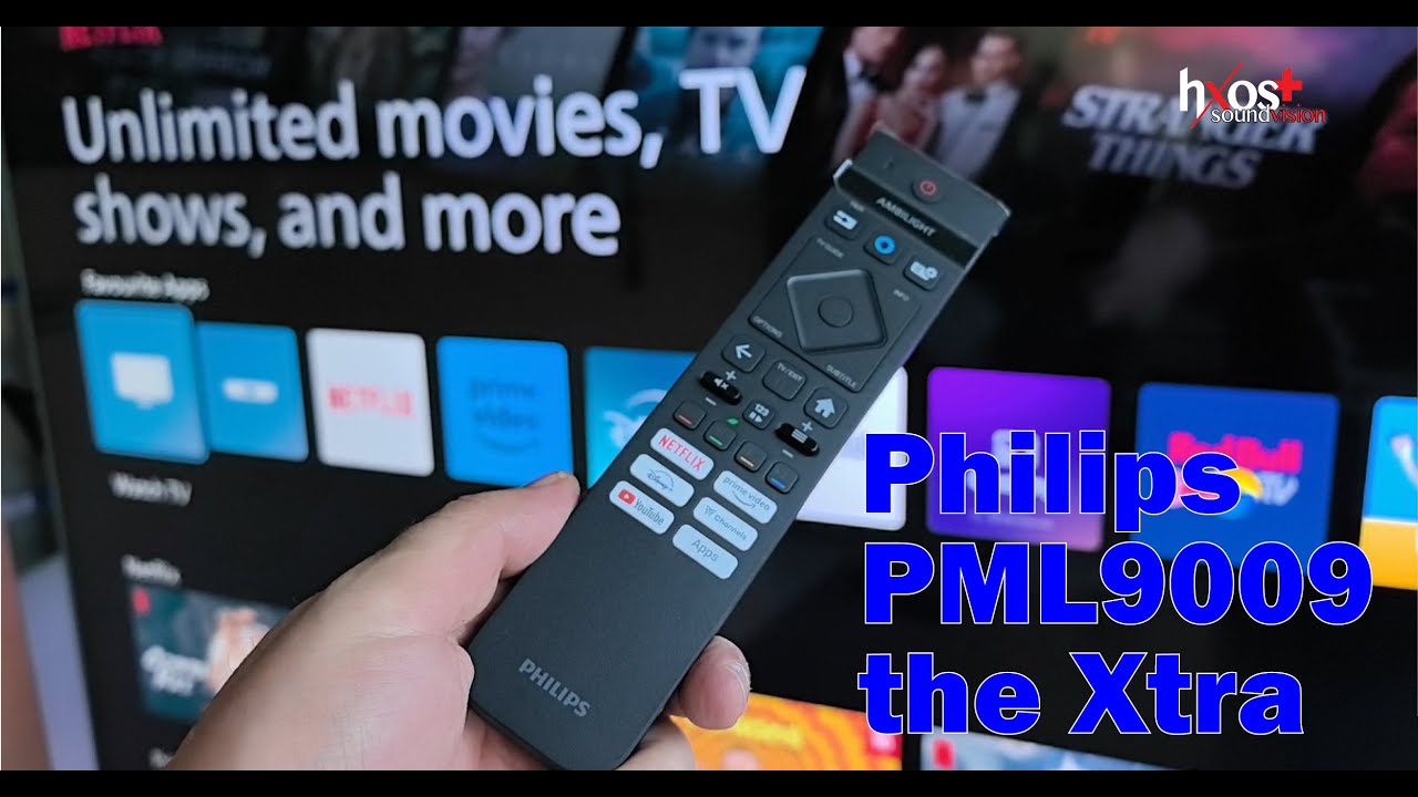 Philips PML9009 television, The Xtra Ambilight TV with Mini LED - QD ...