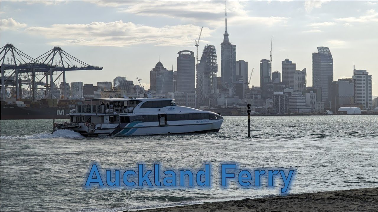 Auckland Ferry - YouTube