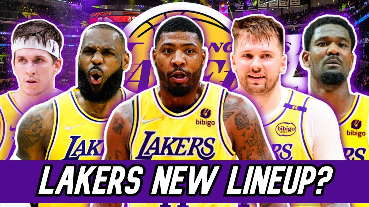 Lakers NEW Starting Lineup after Signing Marcus Smart? - YouTube