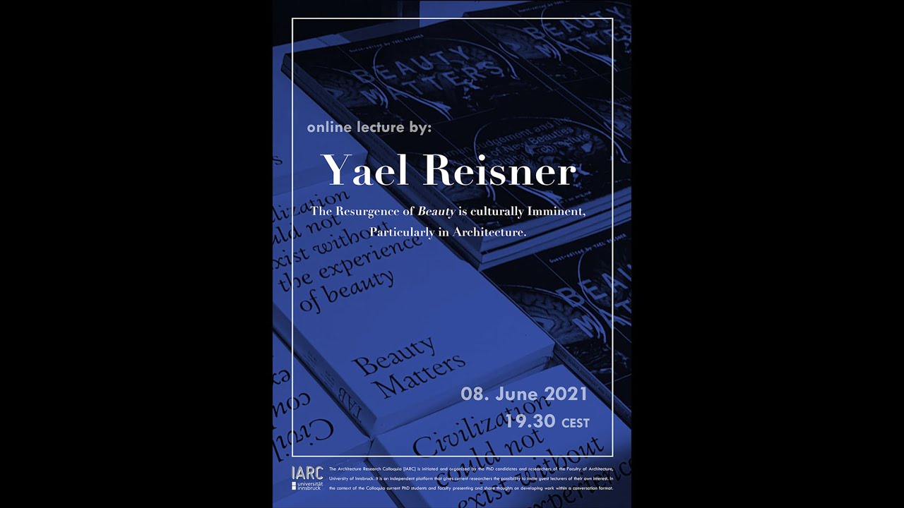 Yael Reisner - The Resurgence of Beauty is culturally Imminent ...