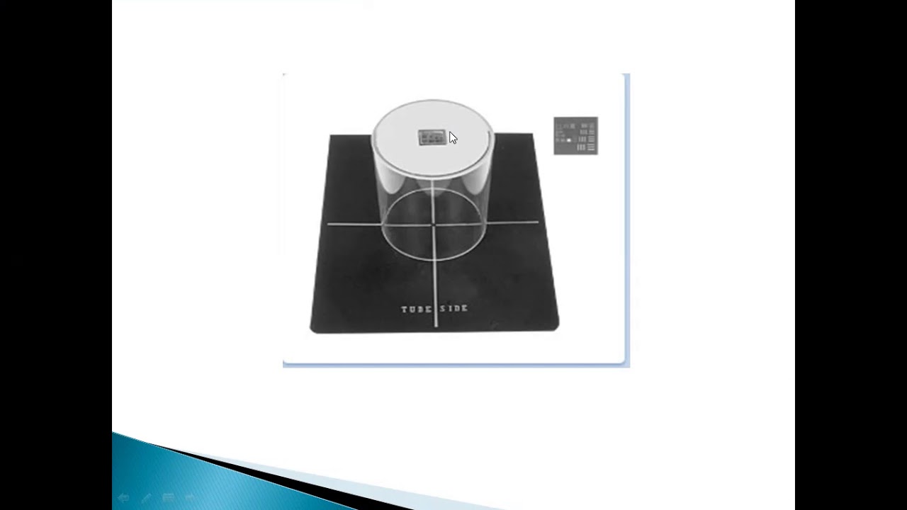 Measurement of X ray focal spot - YouTube