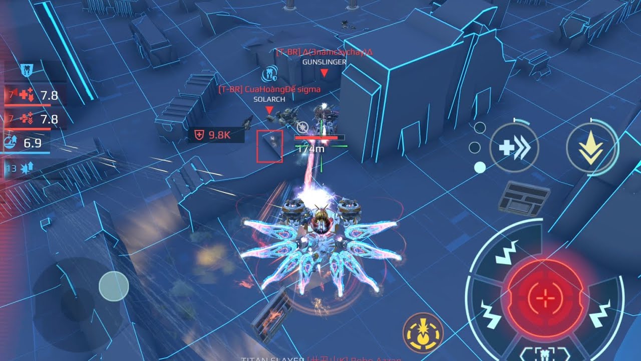 War Robots Team Deathmatch New Map Virtual City Gameplay - YouTube