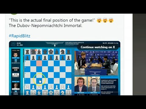 Dubov and Nepomniachtchi get double Forfeited!! and The art of the ...