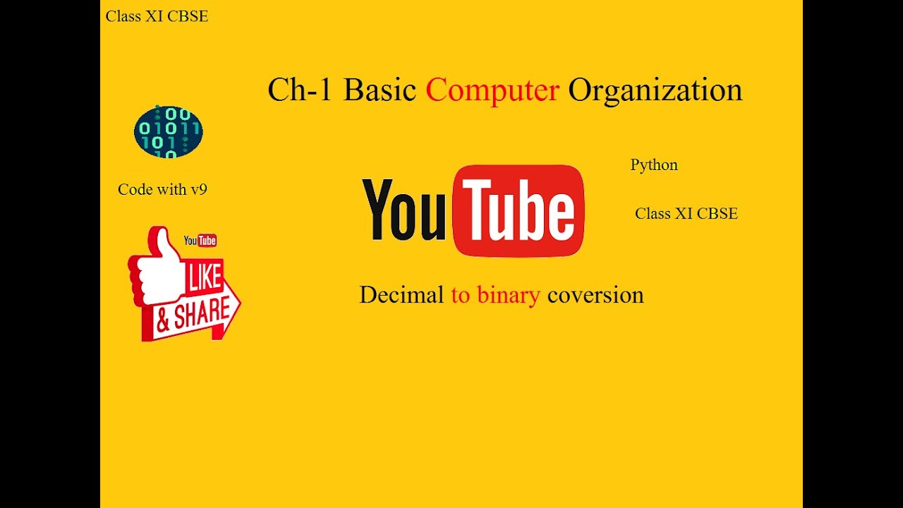 Decimal To Binary Conversion Examples Class Xi CBSE YouTube decimal-to-binary-conversion-examples-class-xi-cbse-youtube