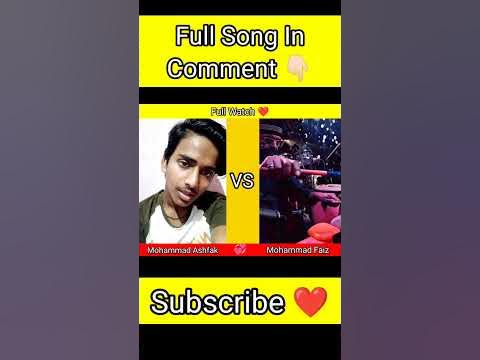 Baatein Ye Kabhi Na Song || Mohammad Faiz VS Mohammad Ashfak - YouTube