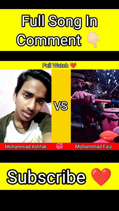 Baatein Ye Kabhi Na Song || Mohammad Faiz VS Mohammad Ashfak - YouTube
