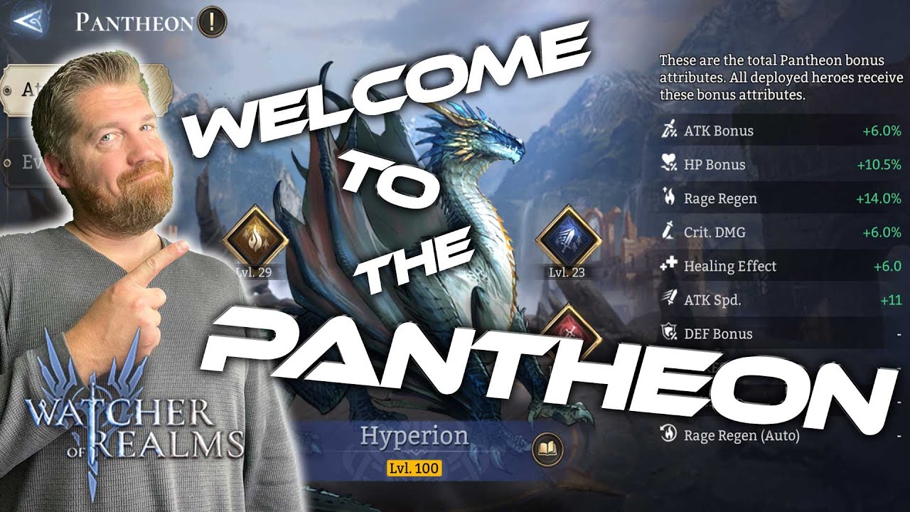 Watcher of Realms: Beginners Guide to The Pantheon - YouTube