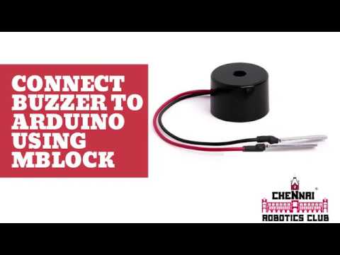 Controlling buzzer using Mblock |Simple Robots for kids | English - YouTube