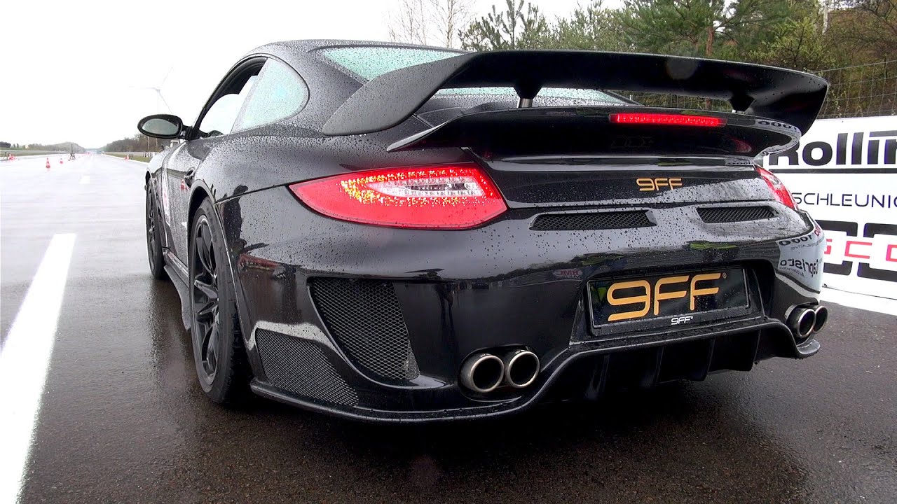 9ff PORSCHE 997 GTRONIC 1200 - INSANE ACCELERATIONS!! - YouTube