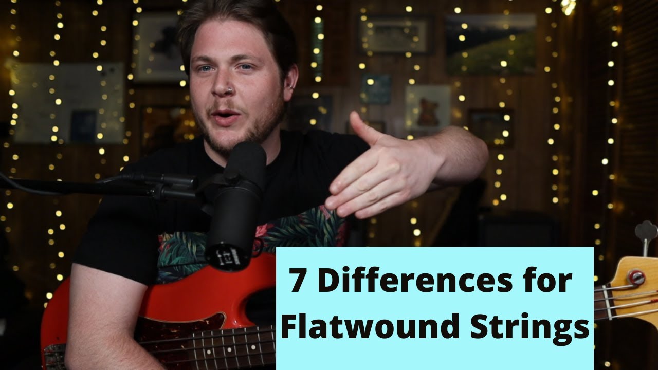 7 Differences of Flatwounds for Roundwound Bass Players - YouTube