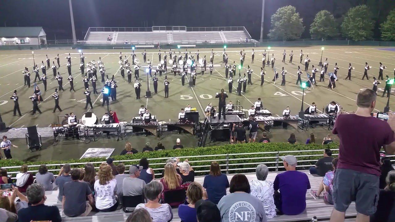 North Forsyth High School Marching Band Sept 2017 - YouTube