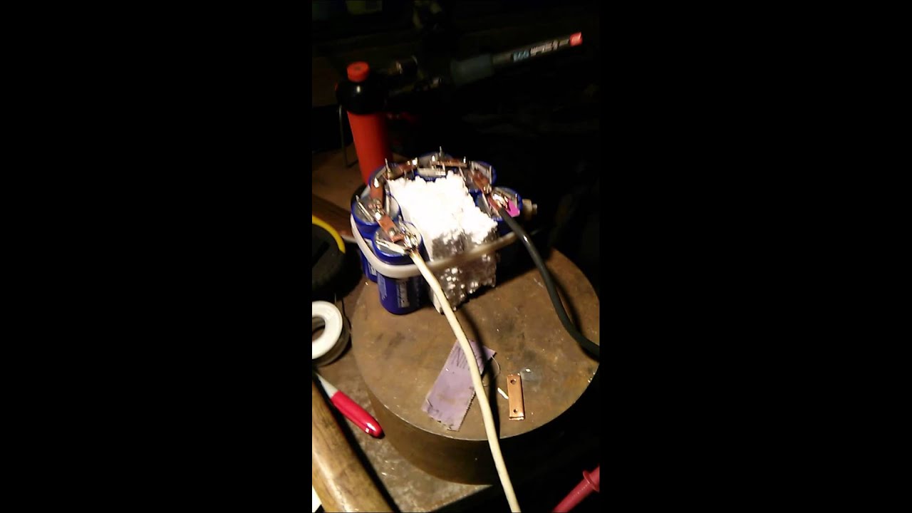 12 Volt Super Capacitor Bank 350 Farads 2.7 Volt Boostcaps - YouTube