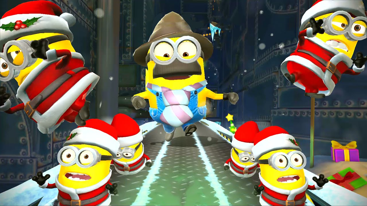 Despicable Me: Minion Rush - Dad minions Mega Christmas visit at ...