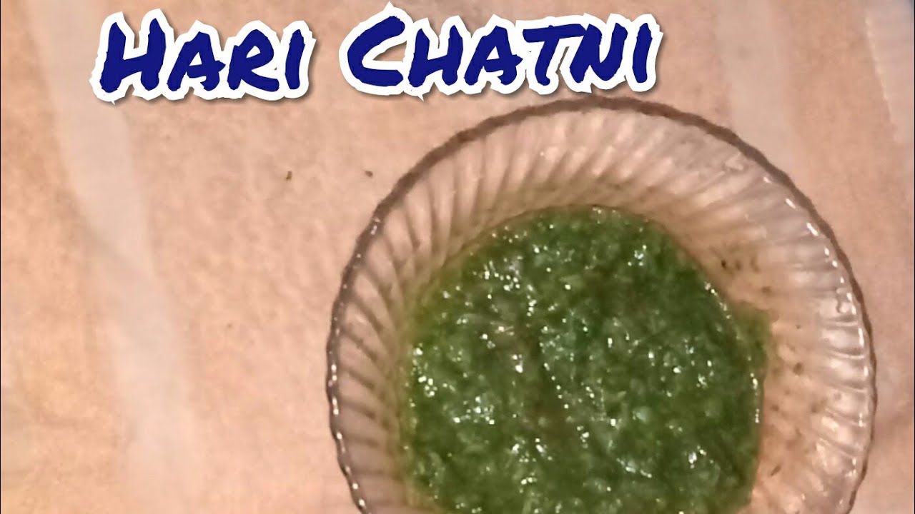 Hari Chatni Recipe (Simple Recipe) - YouTube