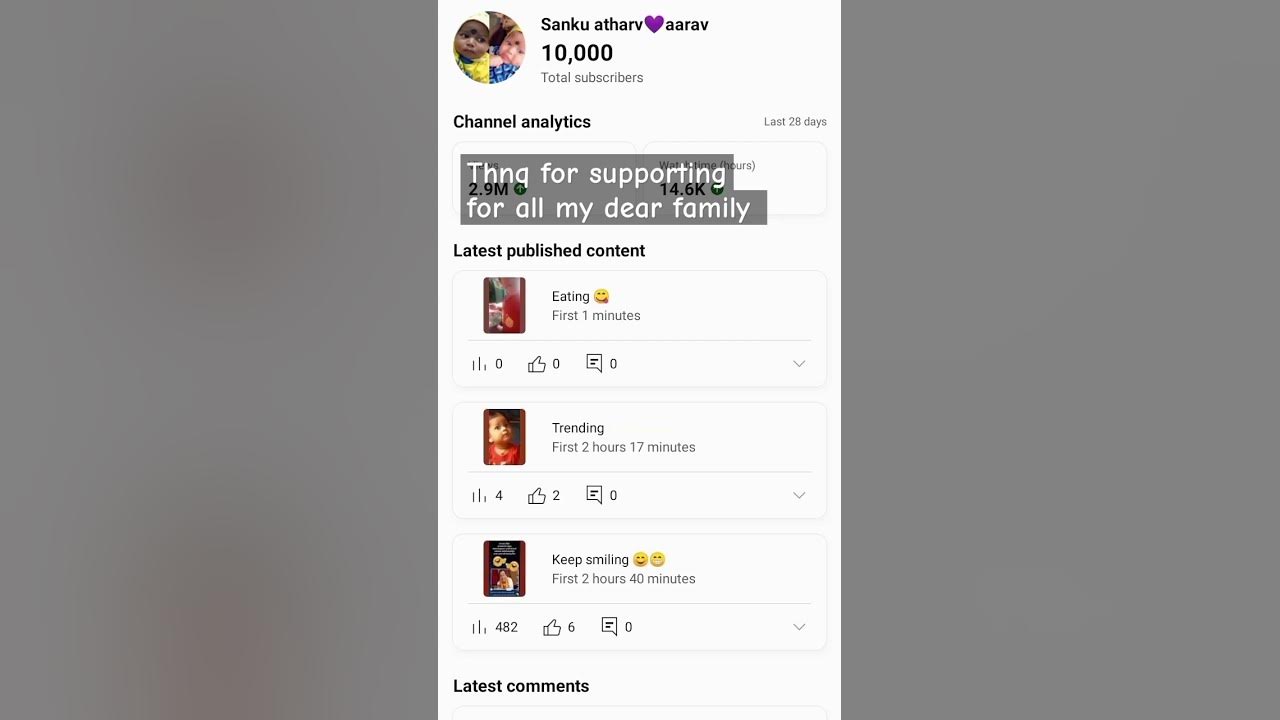 Thnq thnq so much all my YouTube family - YouTube