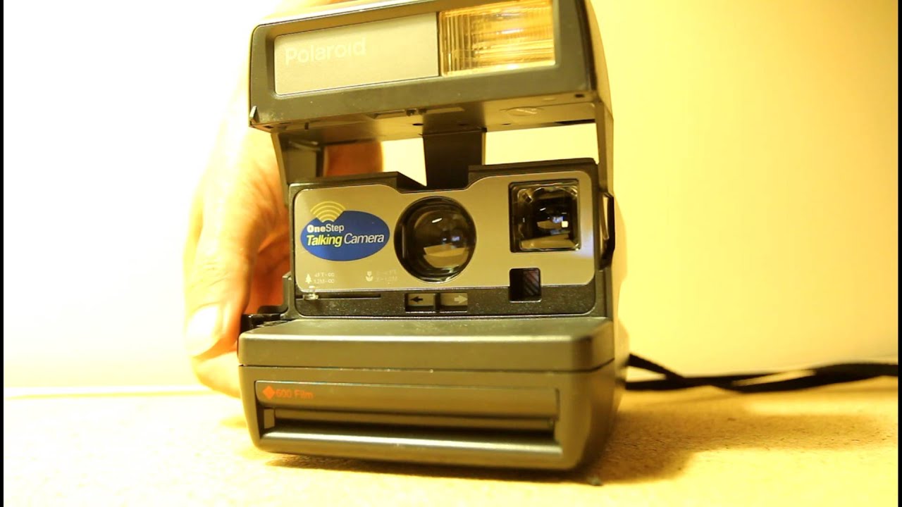 Polaroid OneStep Talking Camera - YouTube