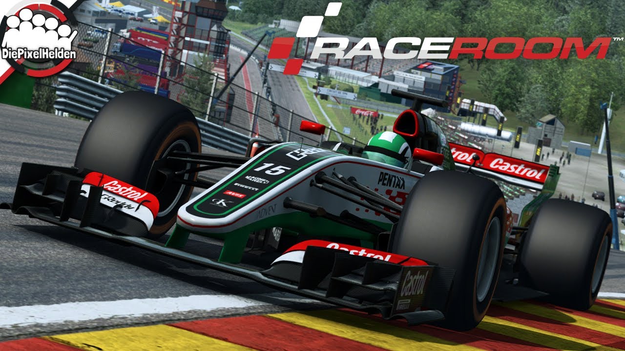 RACEROOM - Formula Raceroom X-17 @ Spa - Let's Play R3E - YouTube