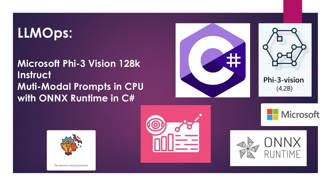Llmops Inference En Cpu Phi3 Vision 128k Intruct Onnx 4bits In C Datascience Machinelearning