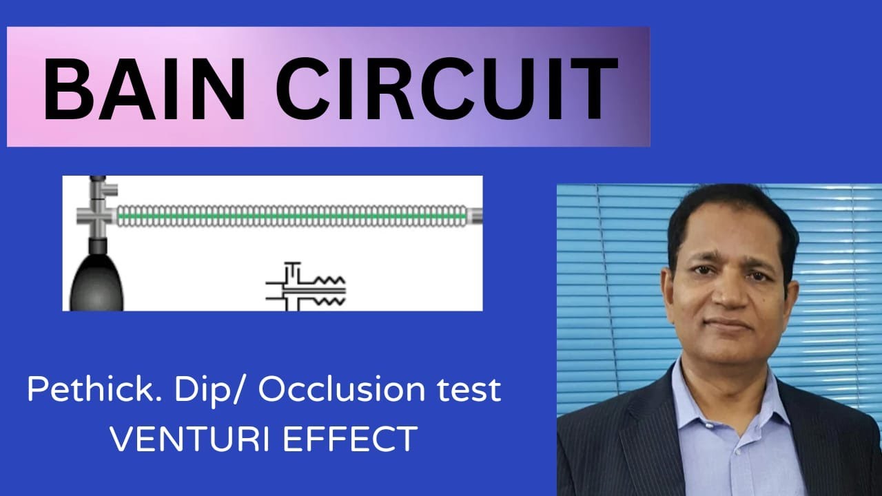 BAIN CIRCUIT TESTS. VENTURI EFFECT IN PETHICK TEST - YouTube