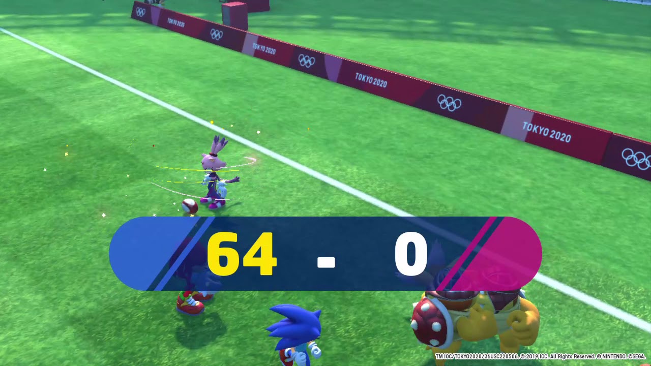 Mario & Sonic Olympic 2020 - Rugby Seven | Nintendo Switch - YouTube