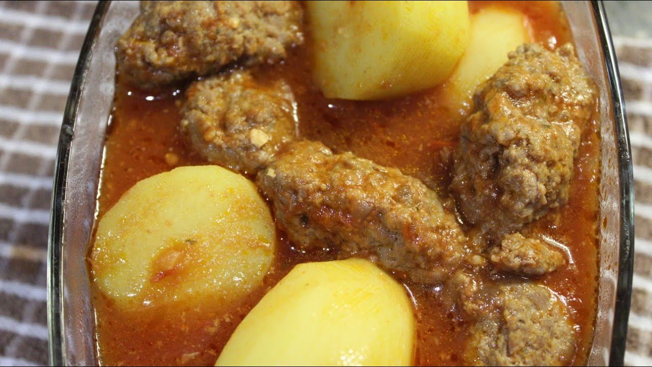 Arabian kofta laham recipe - YouTube