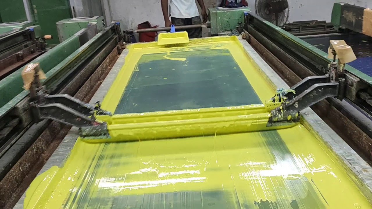 Overview of All Over Printing process// Japanese AOP machine for ...