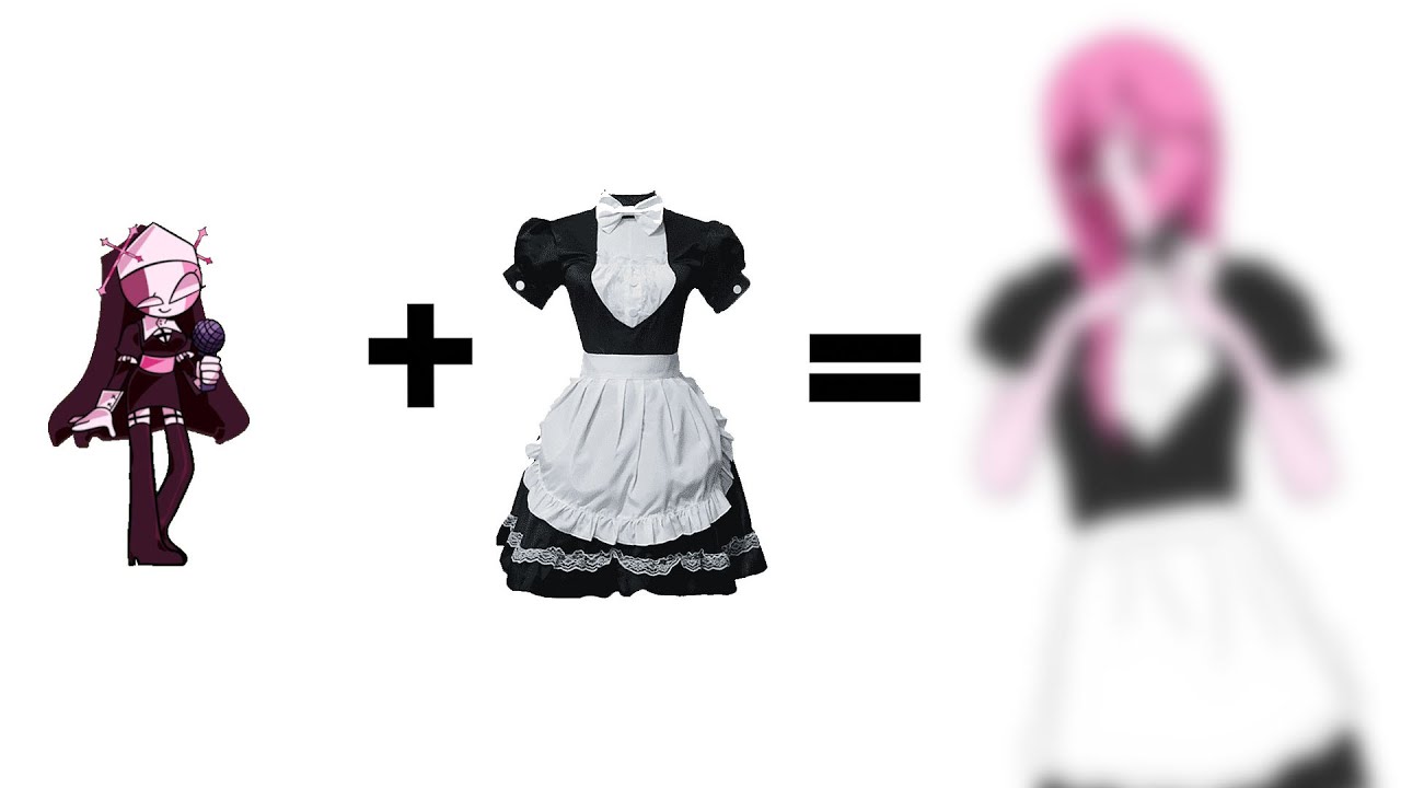 Sarv + maid dress = ?? | FNF ANIME - YouTube
