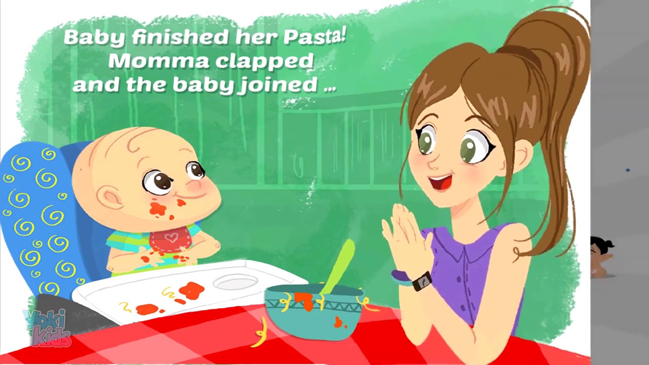 Baby Likes Pasta 2017 Mother and Cute Baby Animation Story for Kids ...