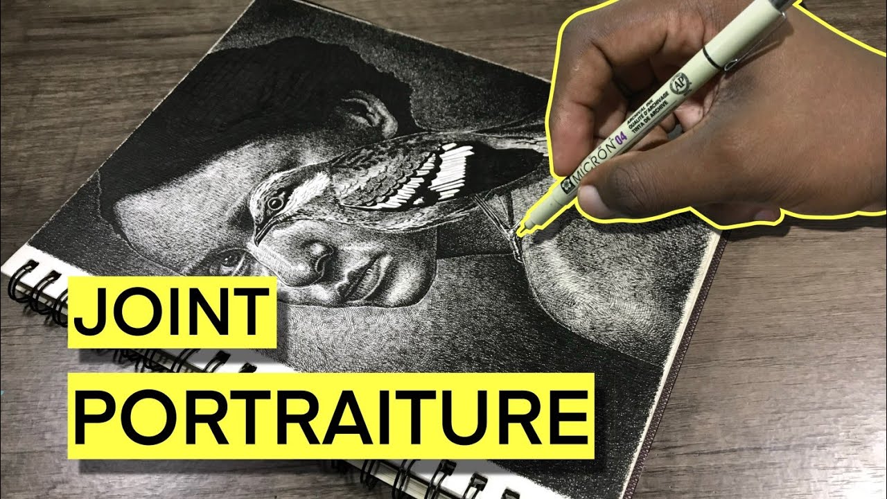 Cohabitation: Drawing a Full-Bleed Joint Portrait to fill up my ...