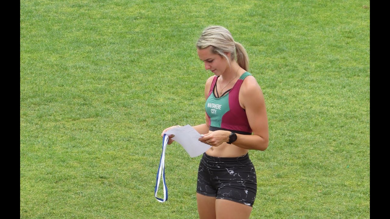 Natalie Booth - NZL Auckland Heptathlon Champs 2019 - YouTube