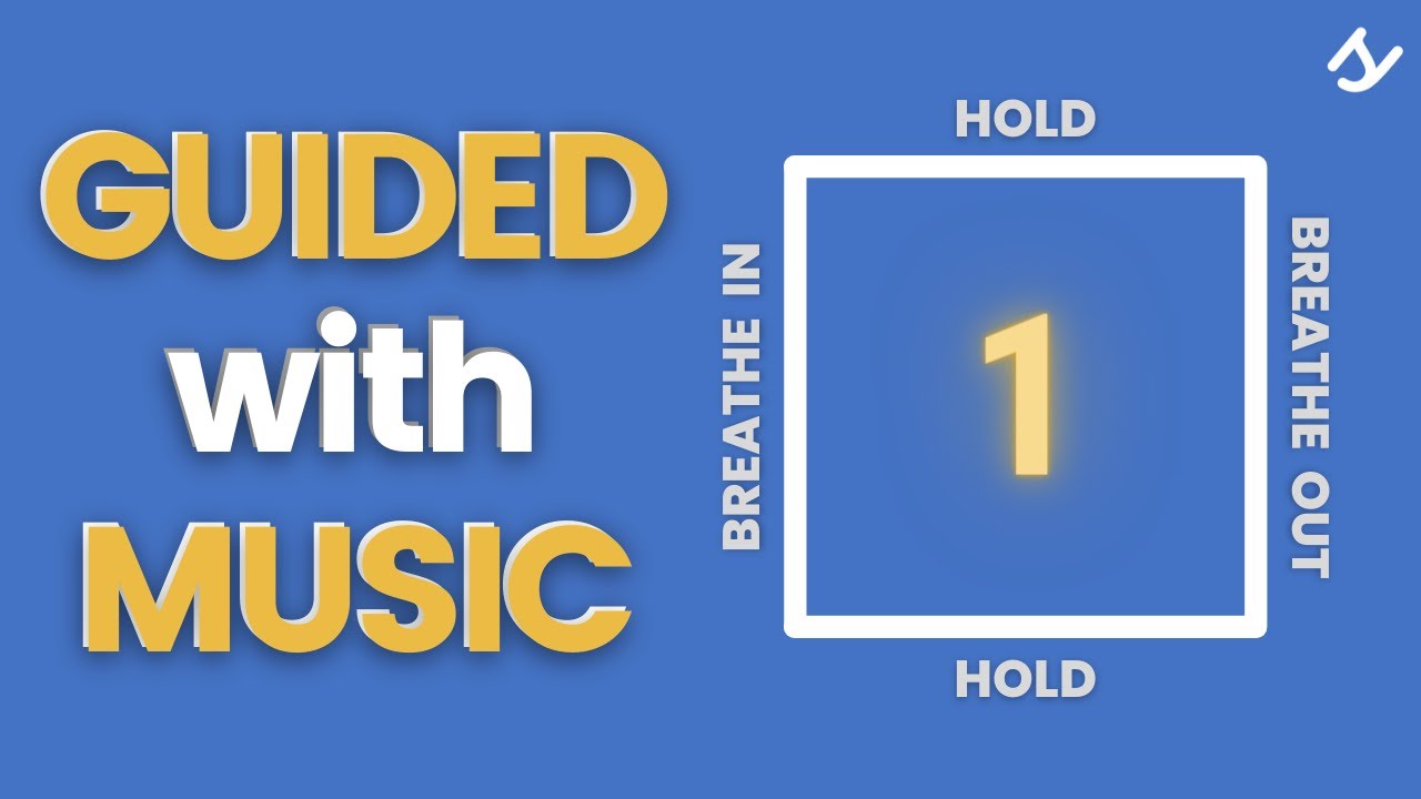 Box Breathing Exercise - 2 minutes guided - YouTube