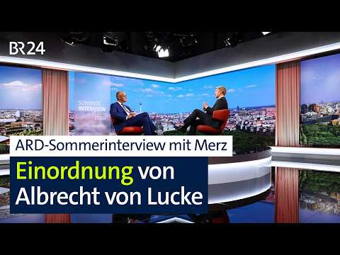 ARD-Sommerinterview mit Merz: Einordnung von Albrecht von Lucke | BR24