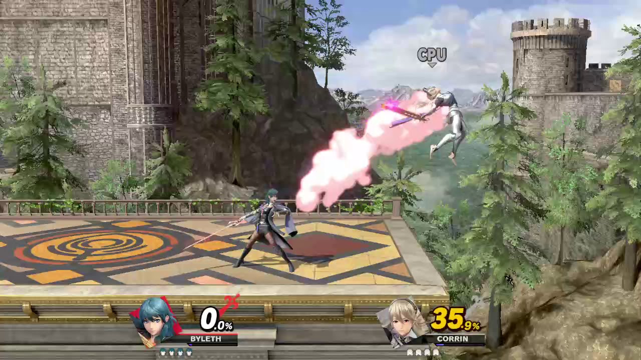 Super Smash Bros. Ultimate-Byleth Vs Corrin - YouTube
