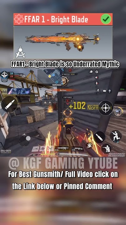 FFAR1 - Bright Blade is so Underrated Mythic🔥🔥 #shorts #short #codm #ffar1 #mpranked #viralreels ...